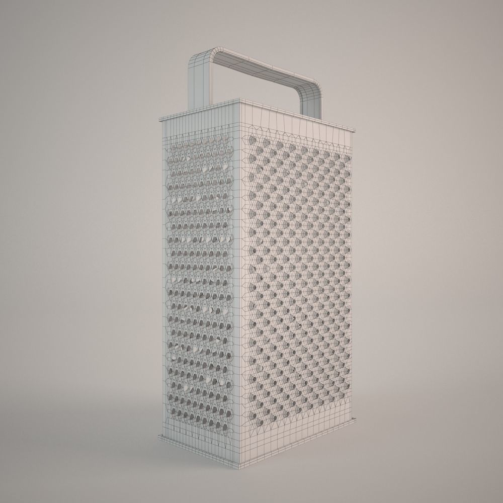 Grater 3D model | CGTrader