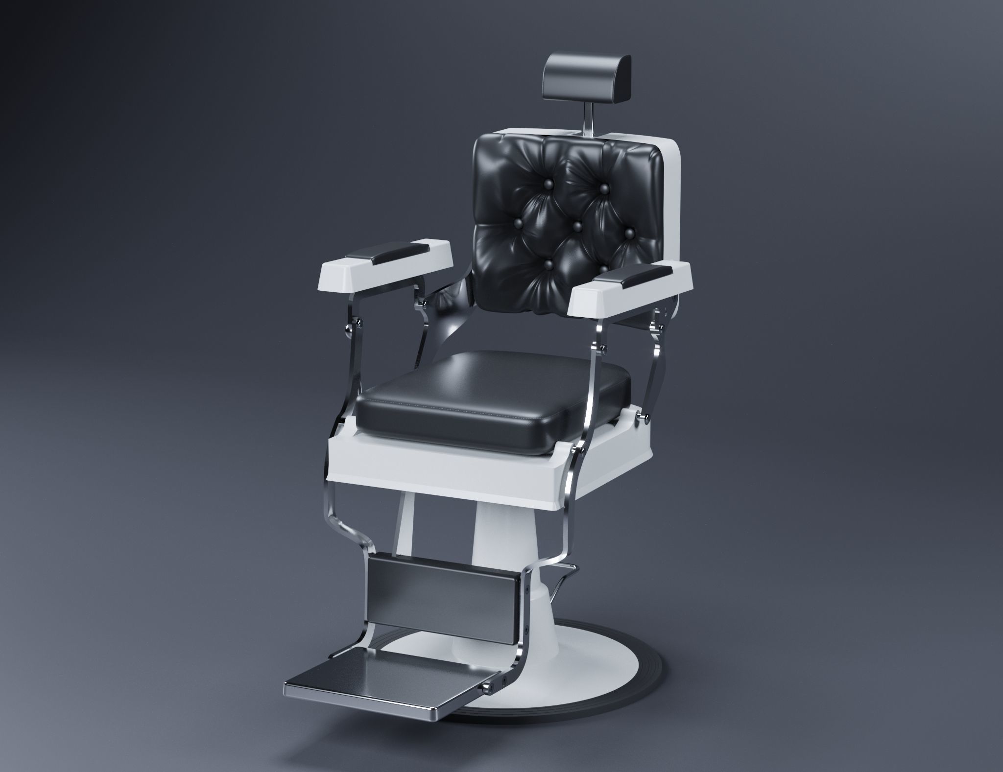 Barber Chair free 3D model | CGTrader