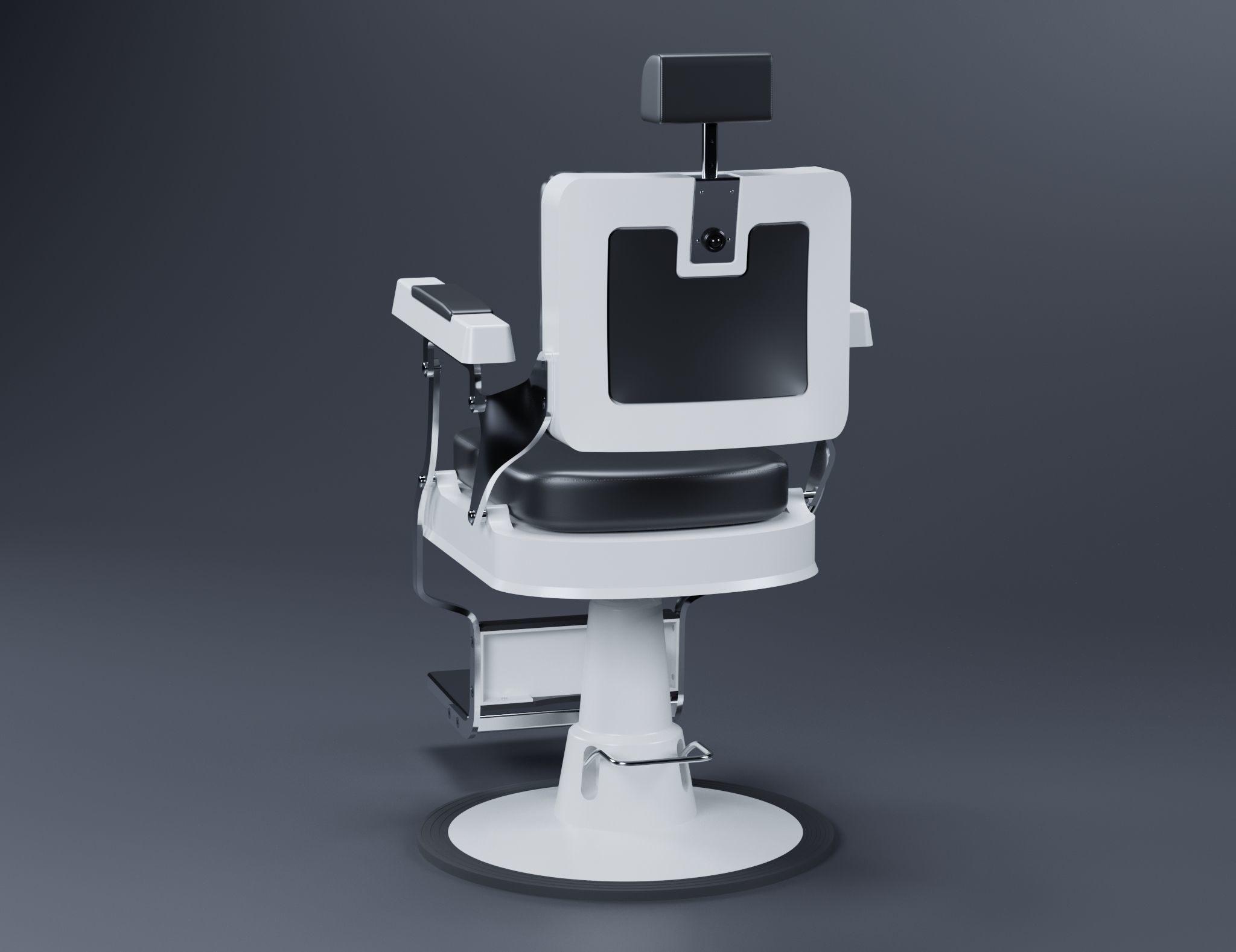 Barber Chair free 3D model | CGTrader