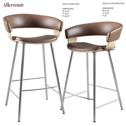 Barstool and Counter Stool Mollie Allermuir 3D model | CGTrader