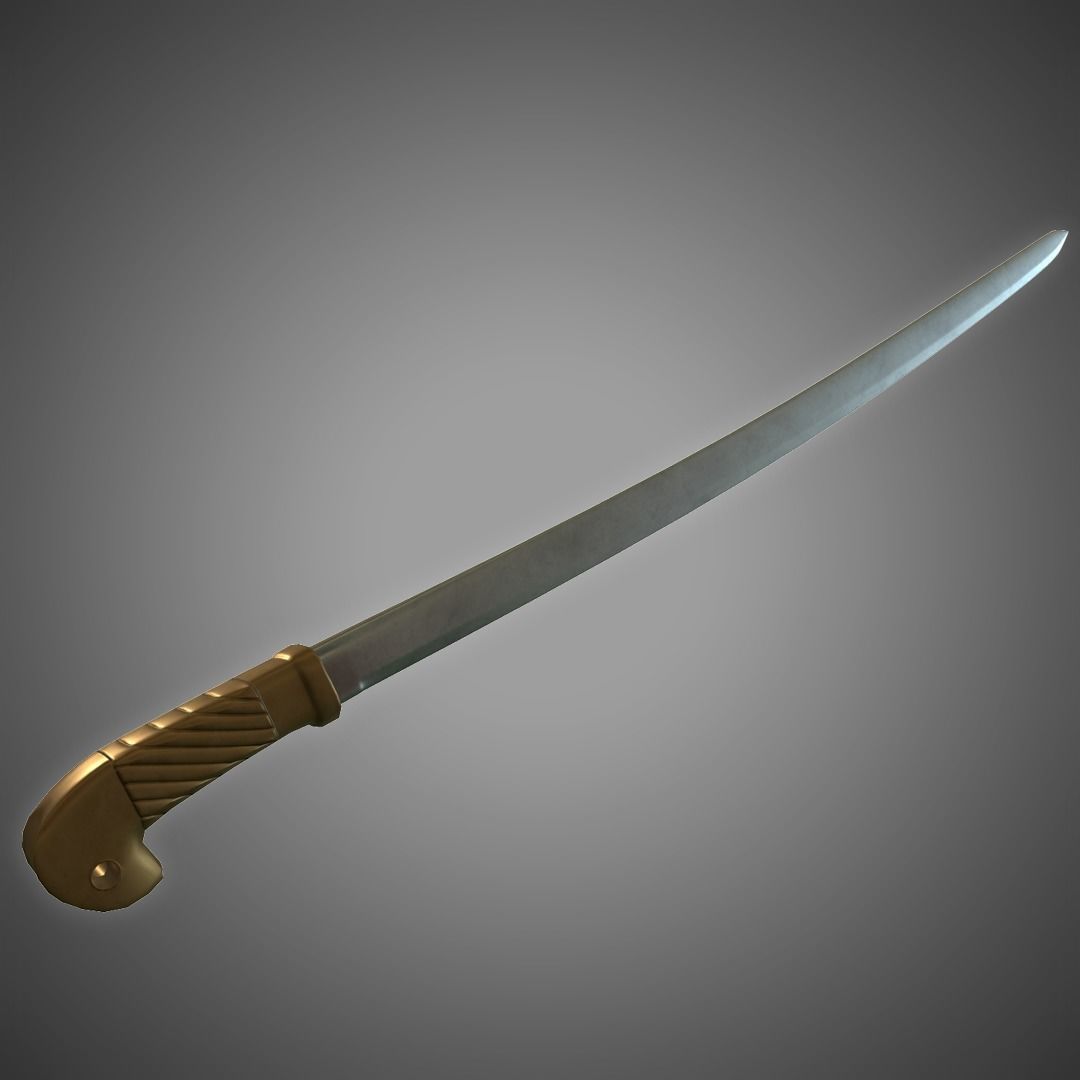 Russian Shashka 3D model low-poly | CGTrader