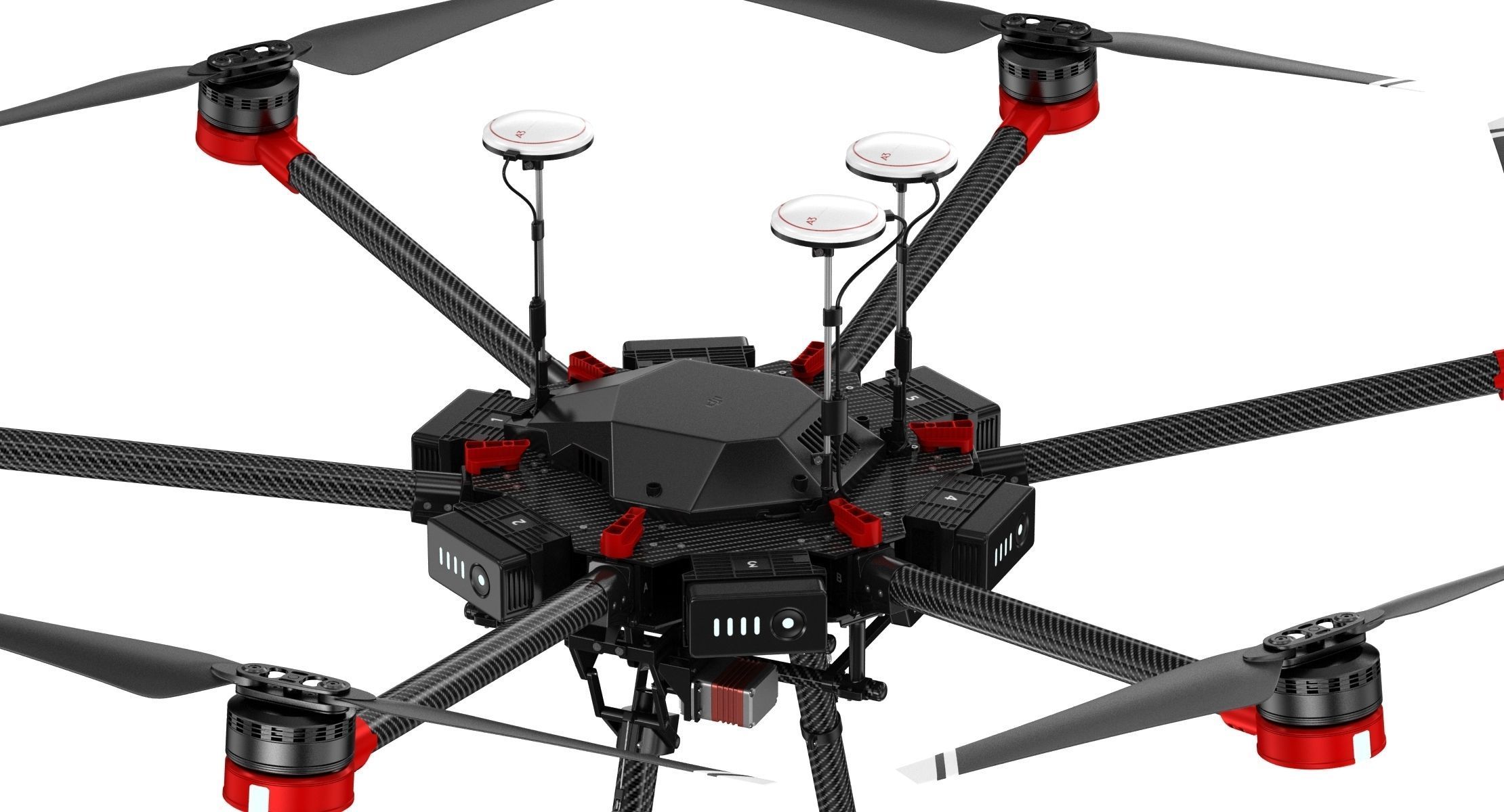 DJI Matrice 600 Pro 3D model | CGTrader
