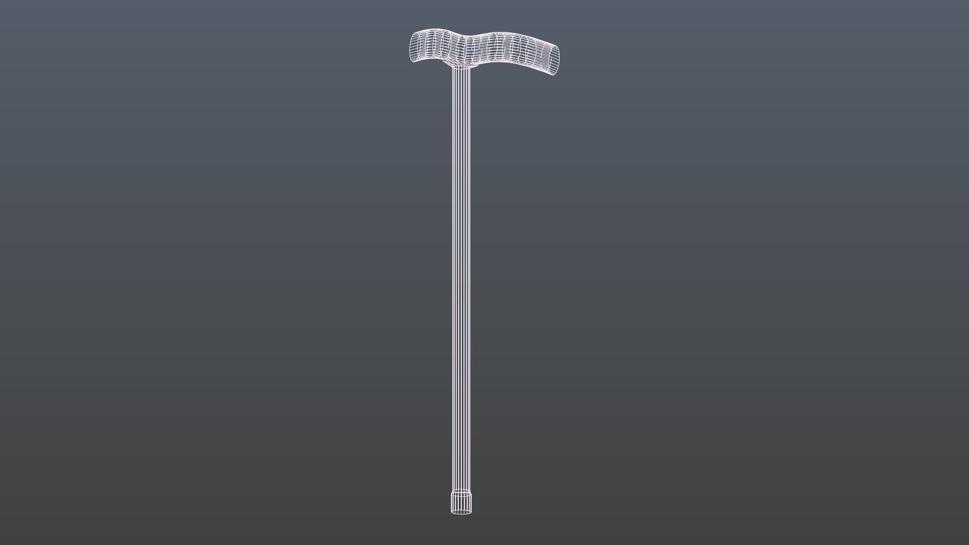 3D model Low poly cane VR / AR / low-poly | CGTrader