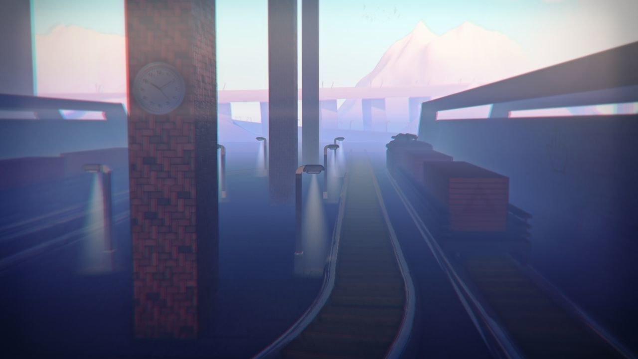train station free VR / AR / low-poly 3D model | CGTrader