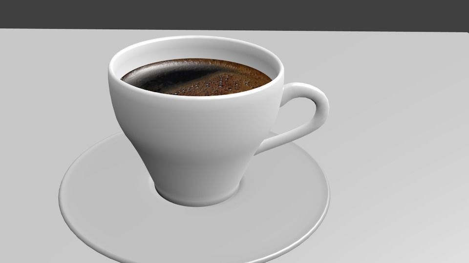 Cup of coffee 3D model | CGTrader