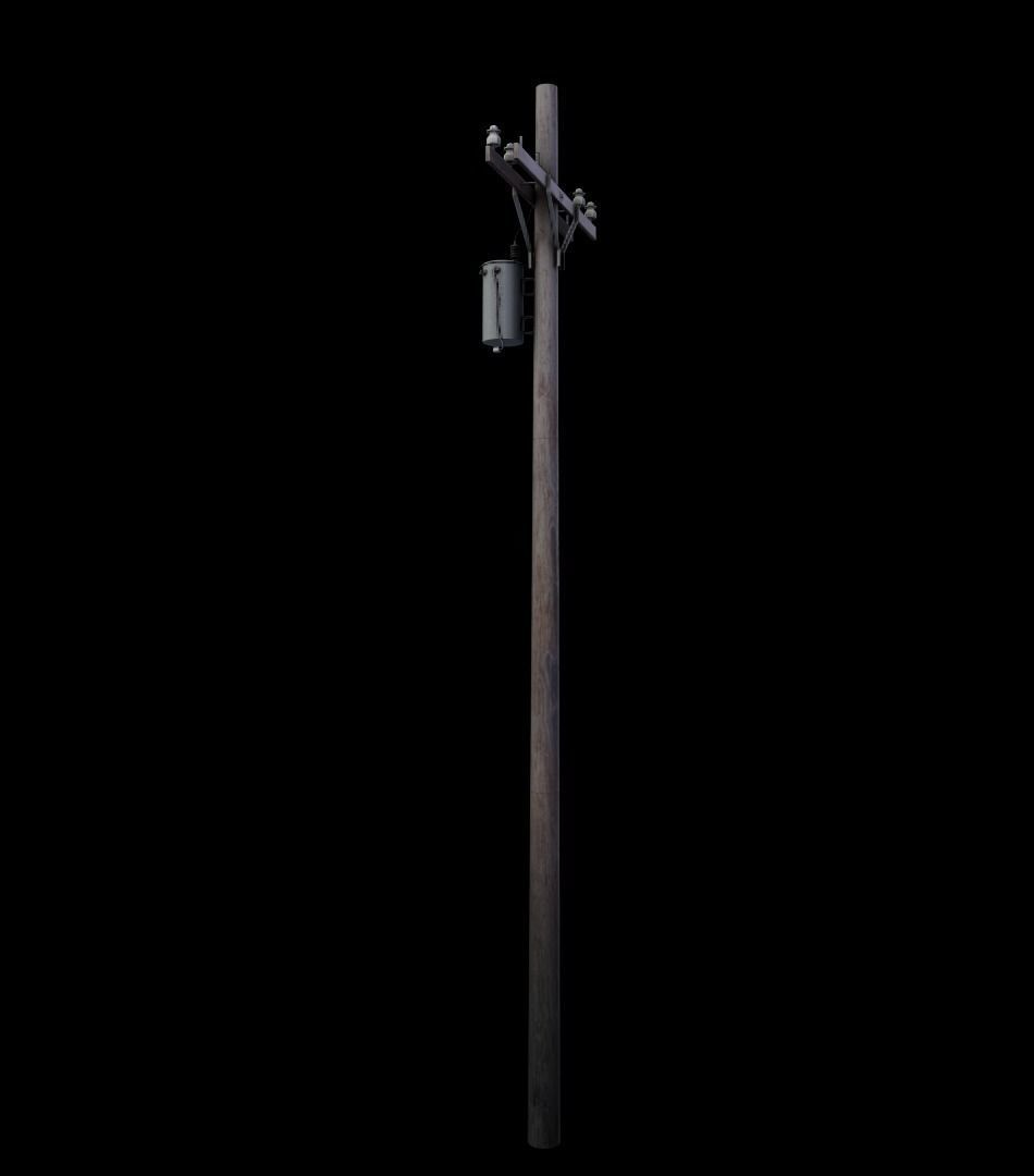 Power Pole Low-Poly Game-Ready free VR / AR / low-poly 3D model | CGTrader