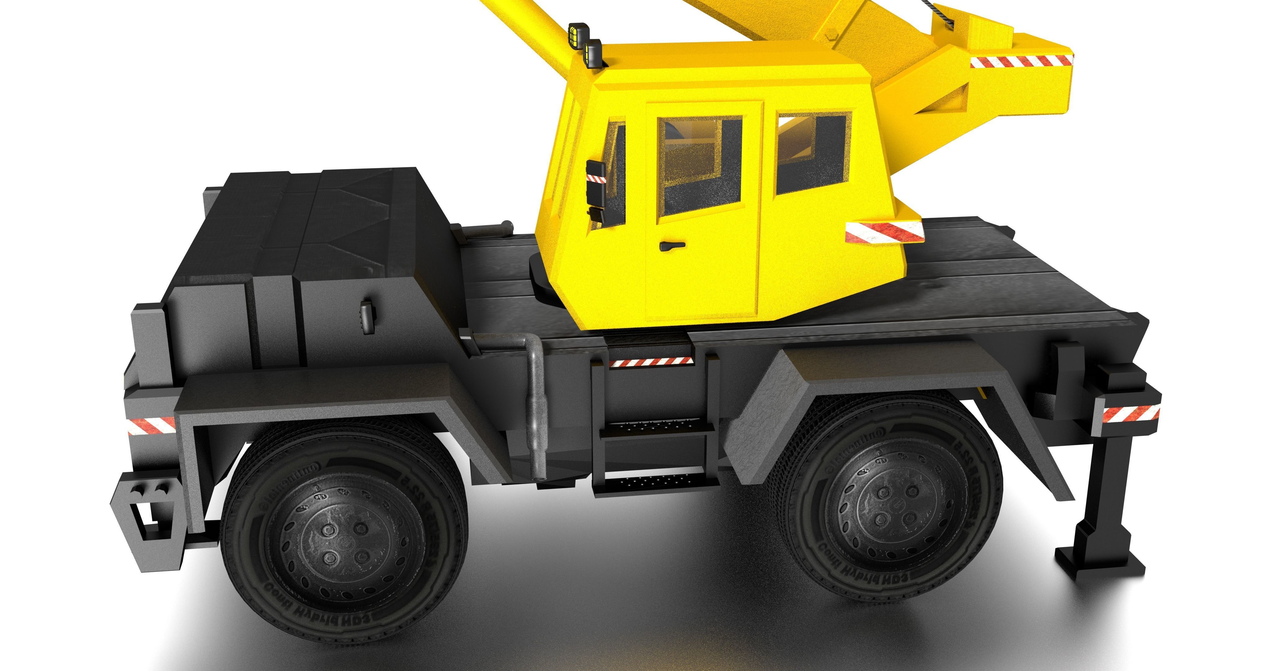 3D model Crane VR / AR / low-poly | CGTrader