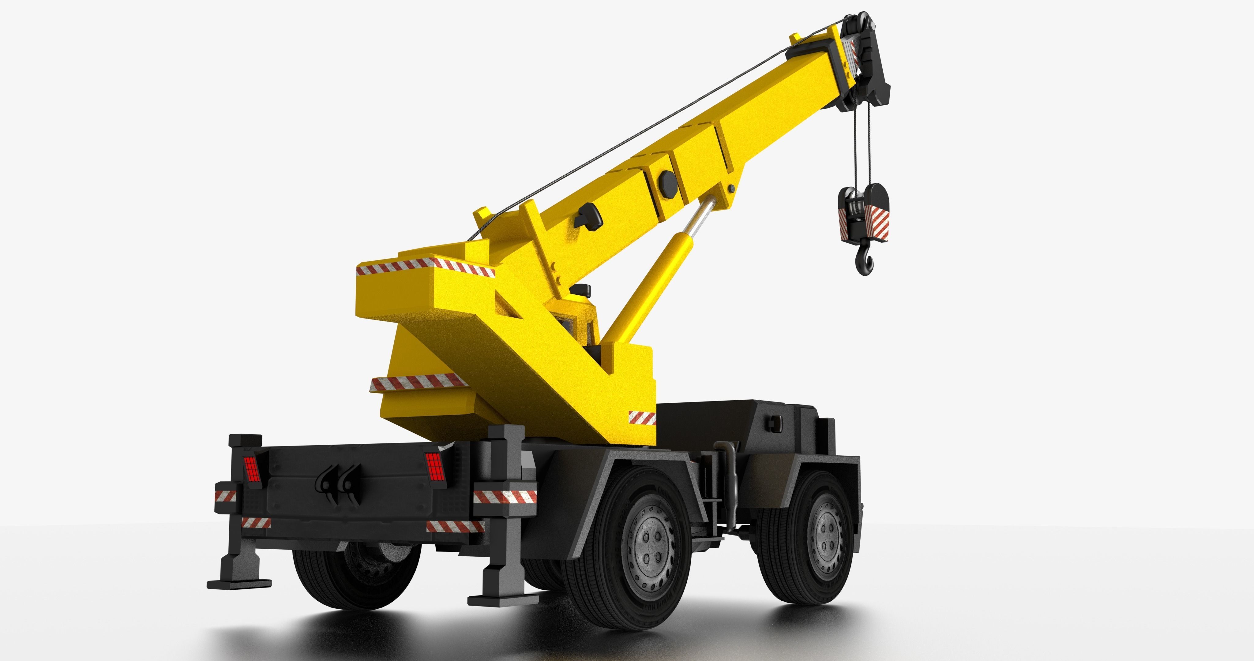 3D model Crane VR / AR / low-poly | CGTrader