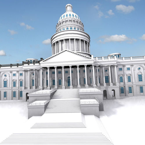 United States Capitol Building 3D model | CGTrader