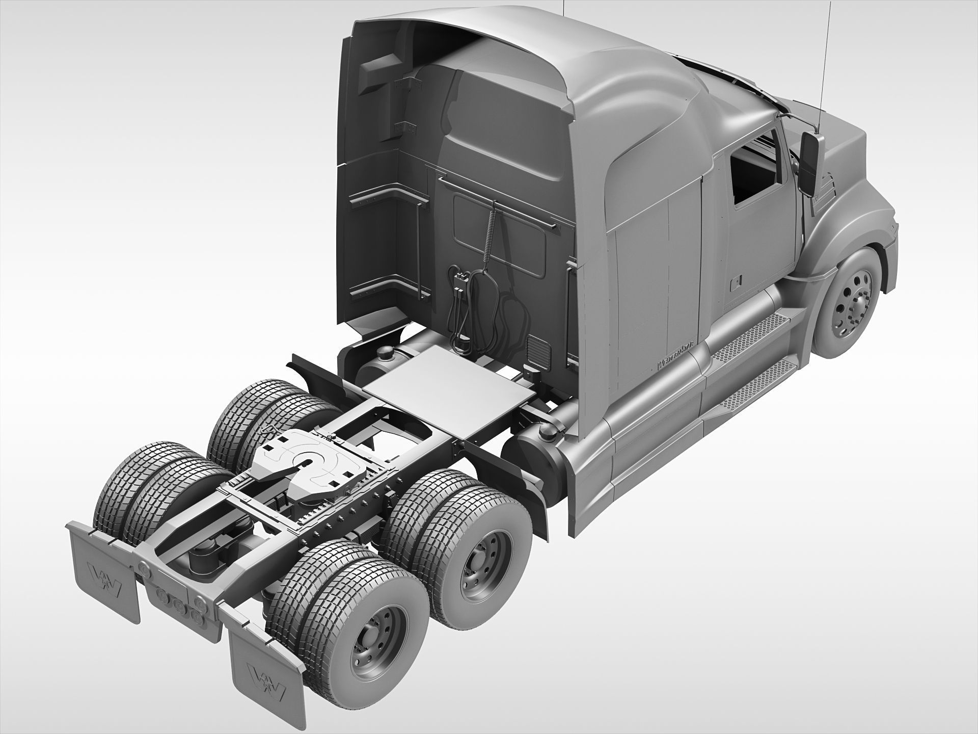 Western Star 5700XE 3D model | CGTrader