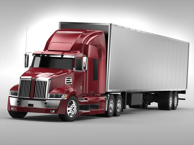 Western Star 5700XE 3D model | CGTrader