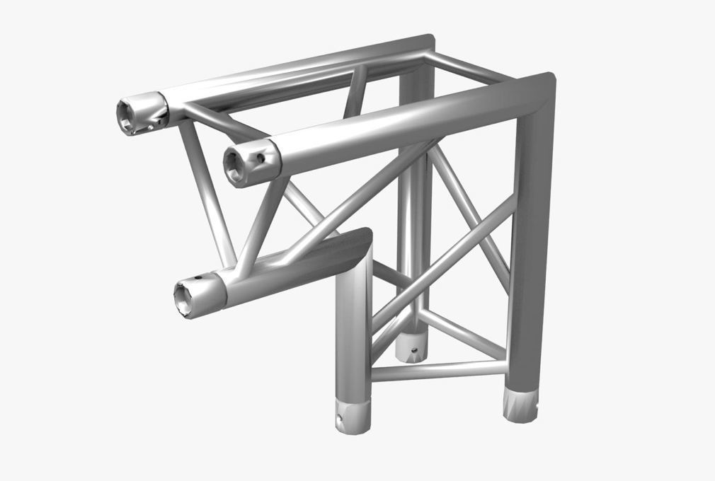 Triangular Truss Corner Junction 107 free 3D model | CGTrader