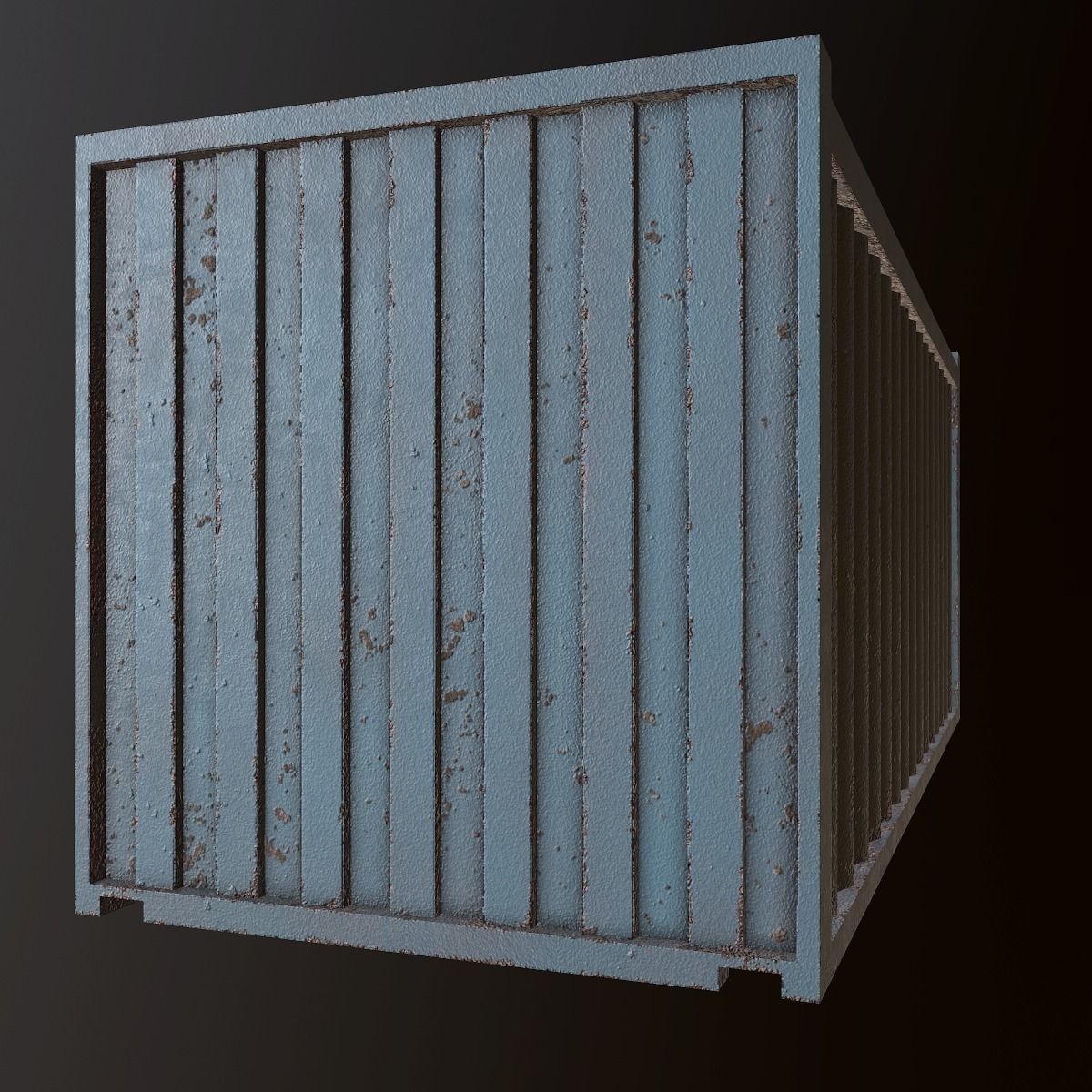 3D model Shipping Container - PBR Game Ready VR / AR / low-poly | CGTrader