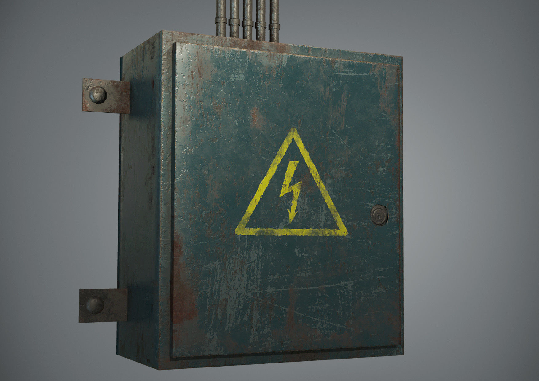 3D model ELECTRIC BOX - LOW POLY GAME ASSET | CGTrader