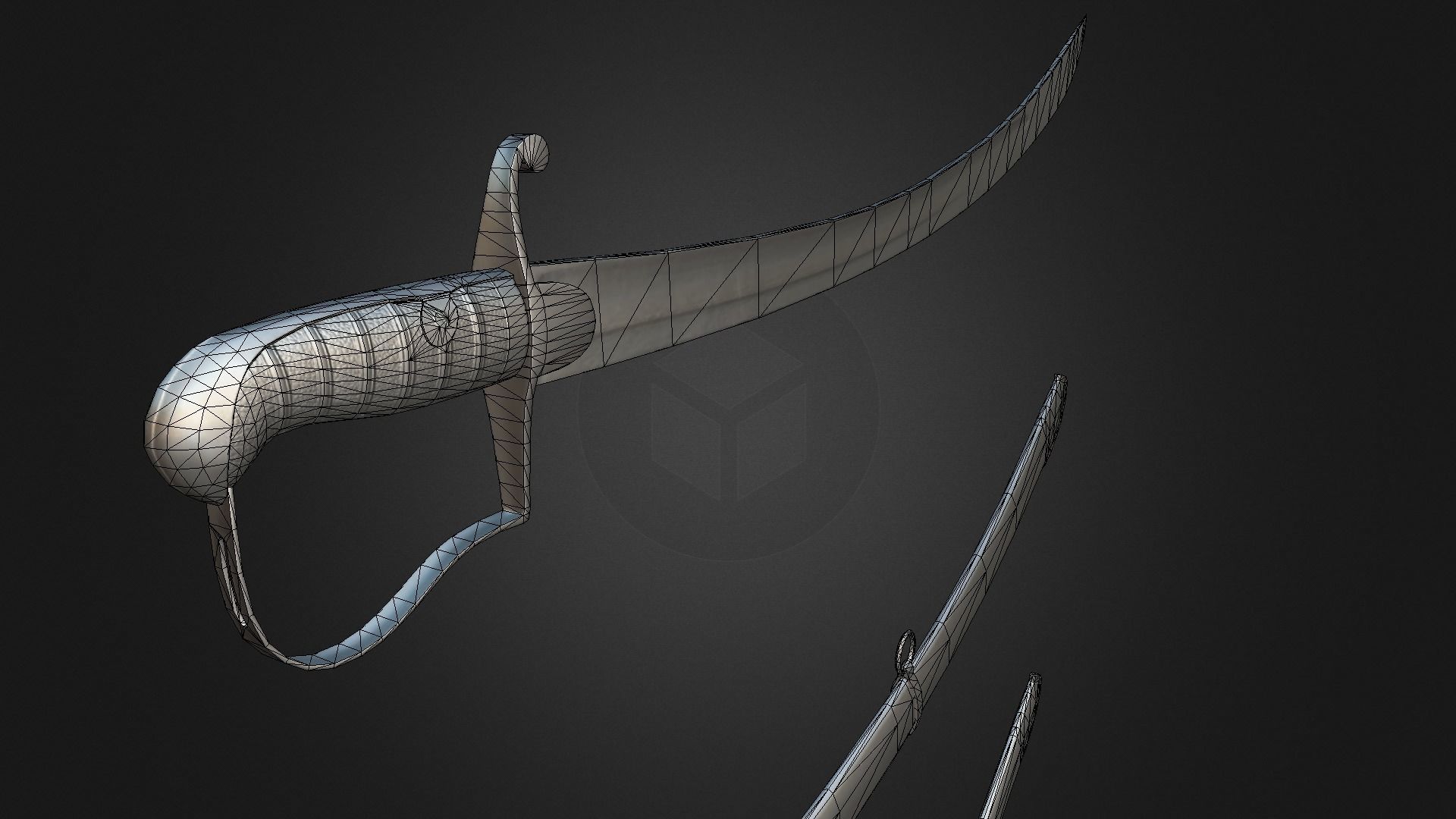 3D model Hussar sabre VR / AR / low-poly | CGTrader