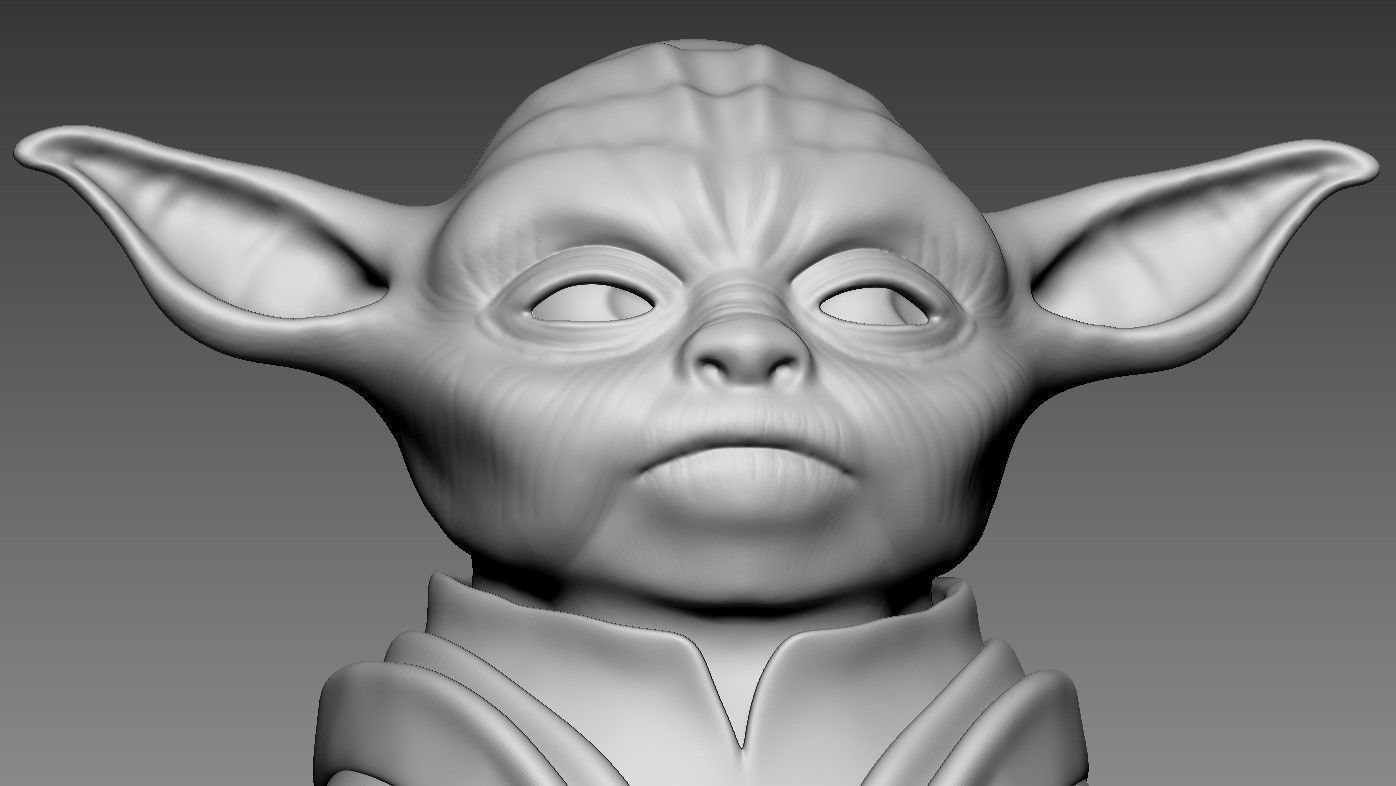 Master Yoda 3D model 3D printable | CGTrader