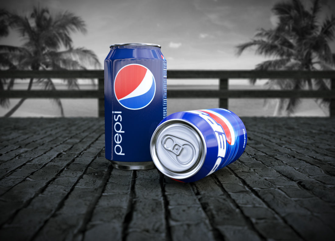 Pepsi Can 3D asset animated low-poly | CGTrader
