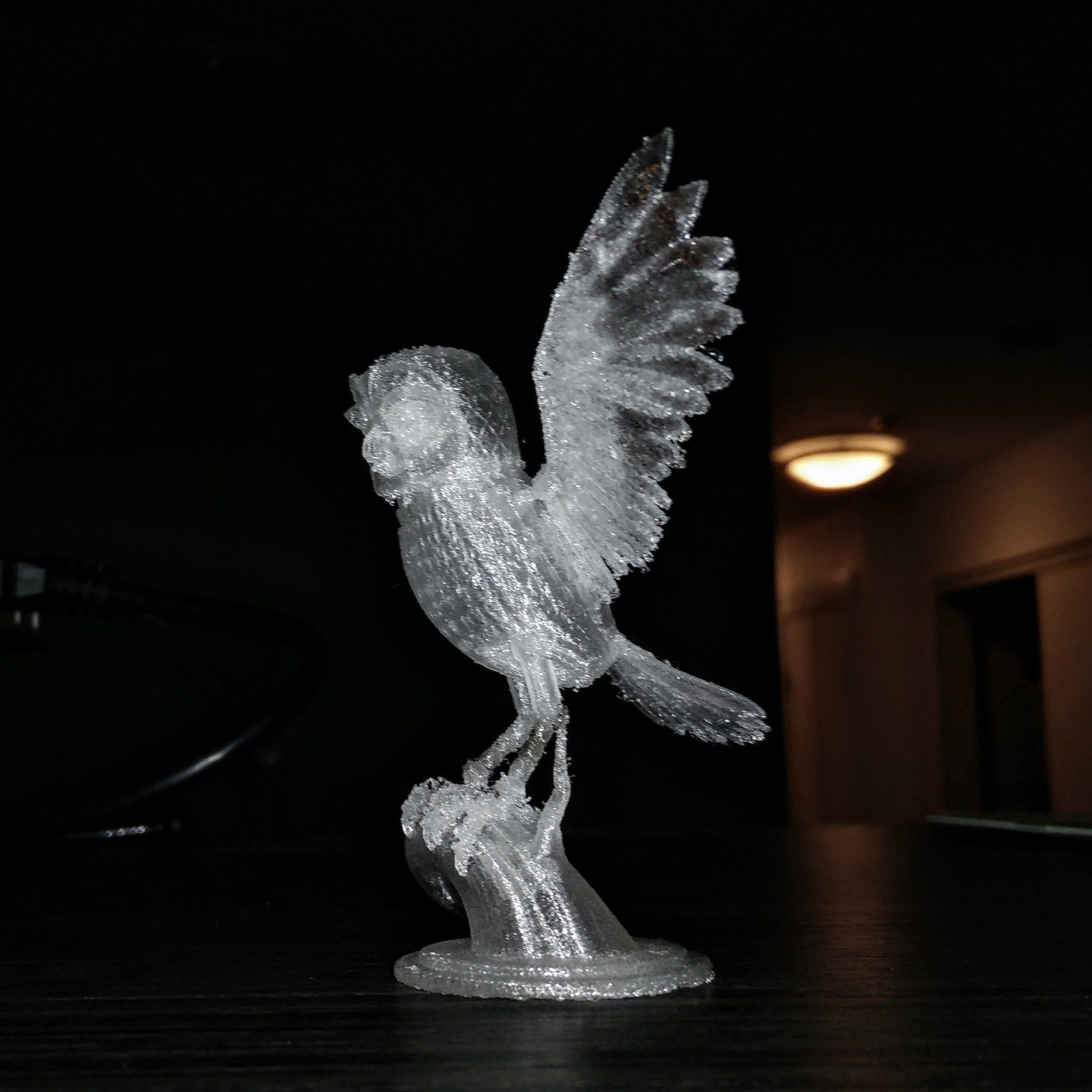 Bubo the owl 3D model 3D printable | CGTrader