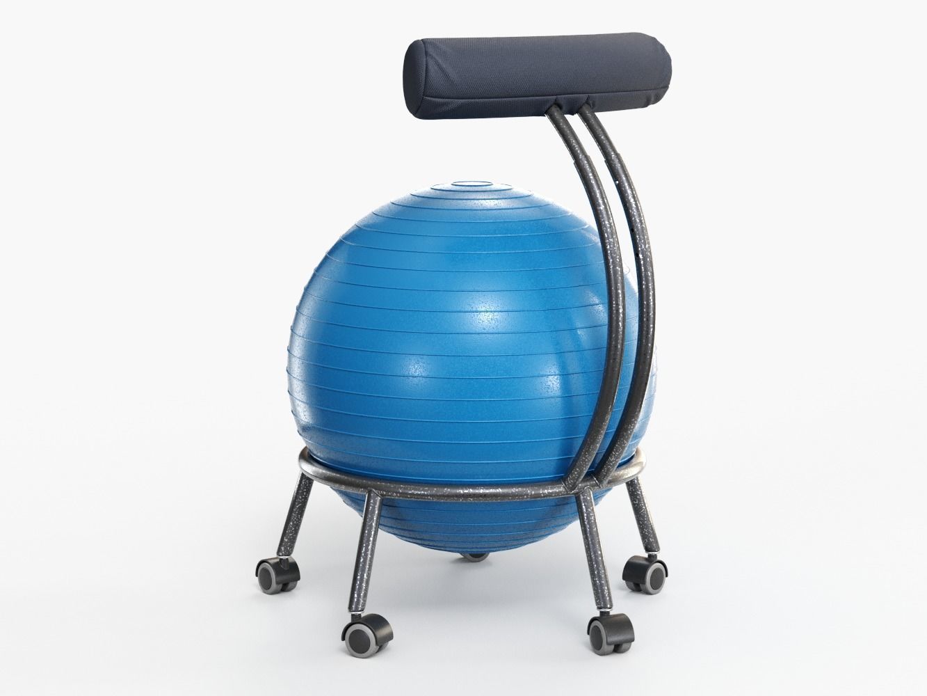 Exercise Ball Office Chairs Collection 3D model | CGTrader