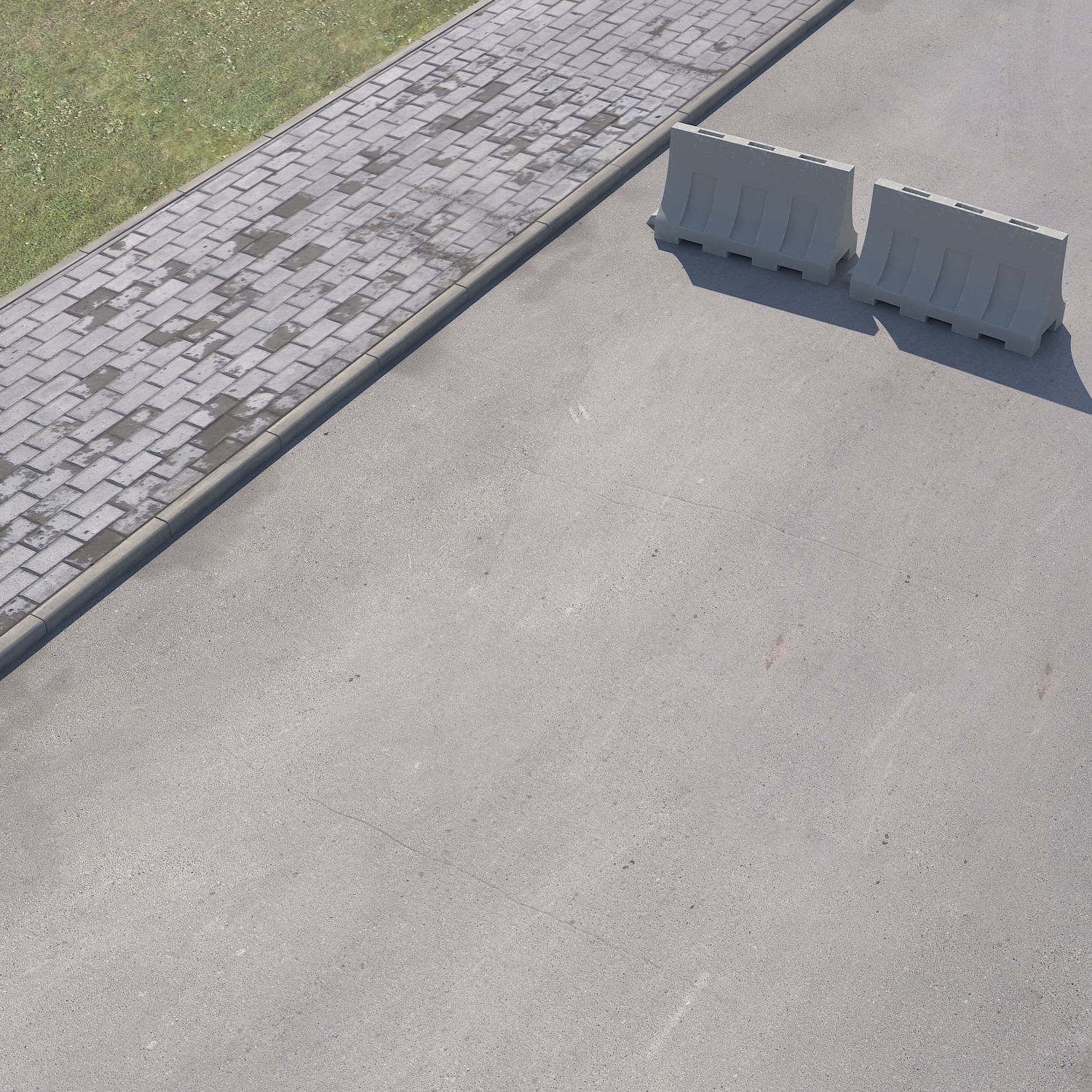 pavement piece of metal 3D model | CGTrader