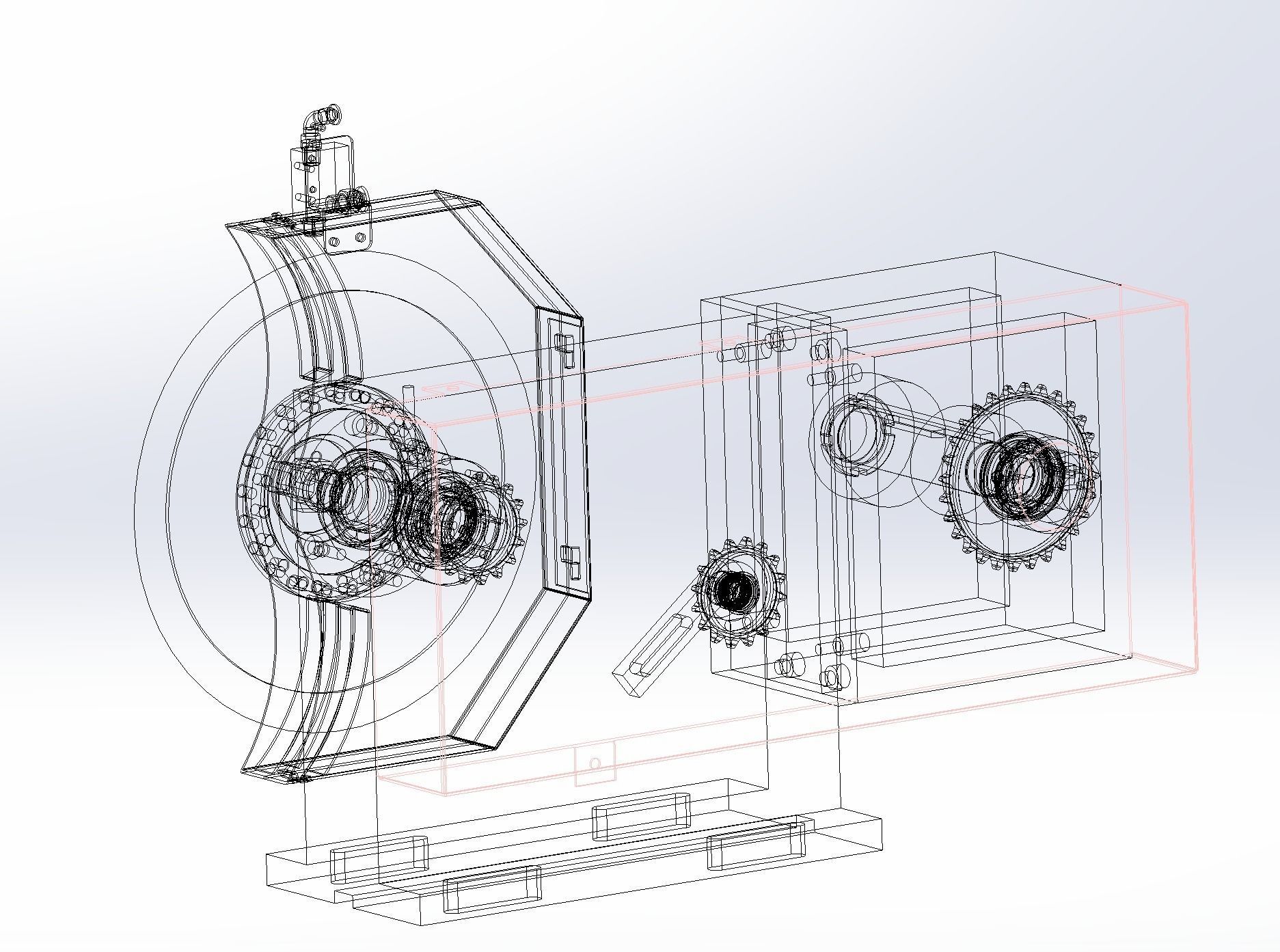 Rotary cutting mechanism 3D model | CGTrader