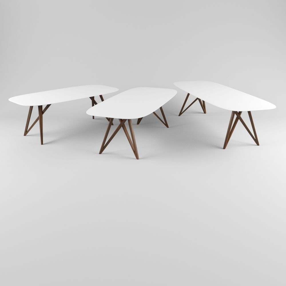 Dining tables 3D model | CGTrader