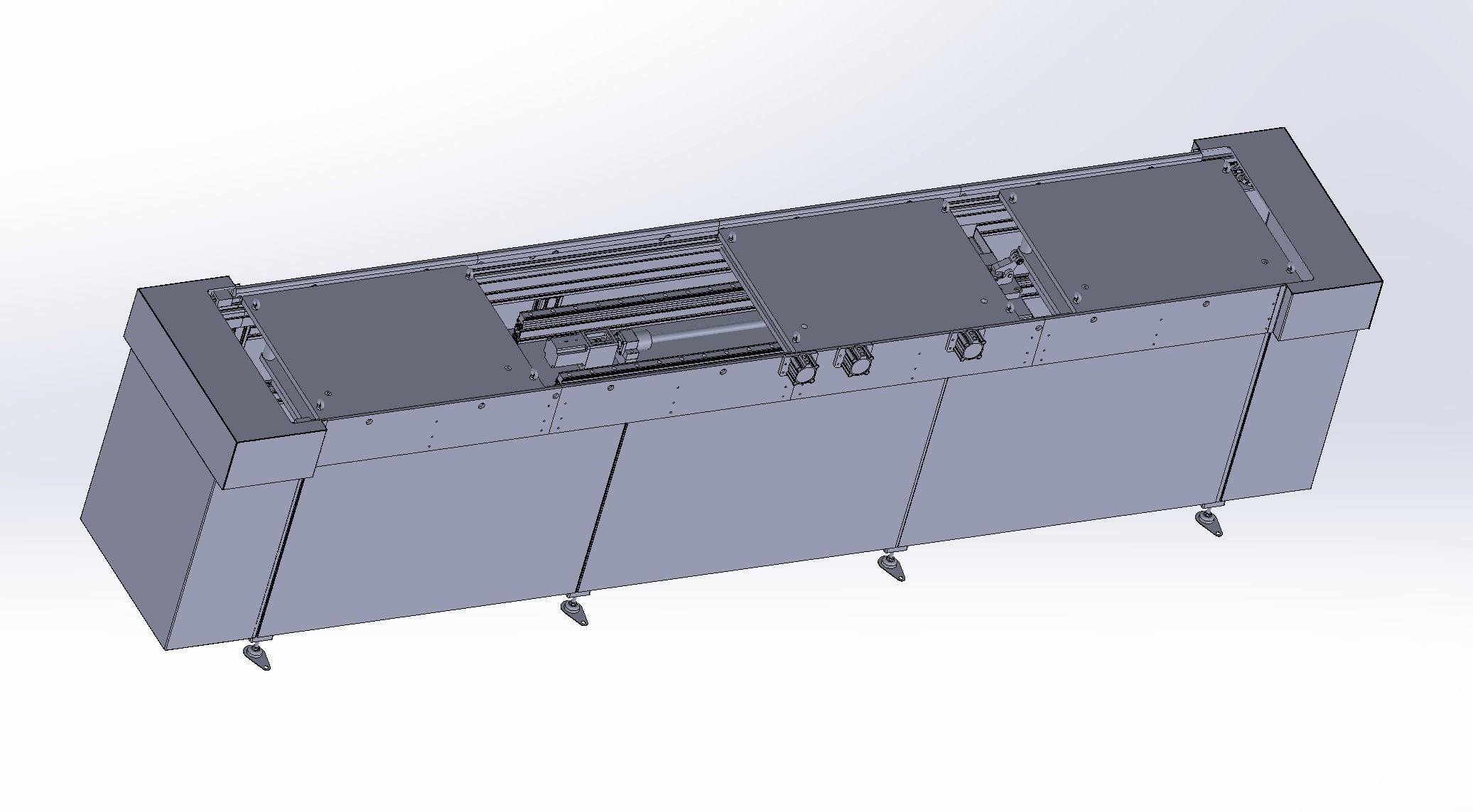 Speed-fold conveyor chains 3D model | CGTrader