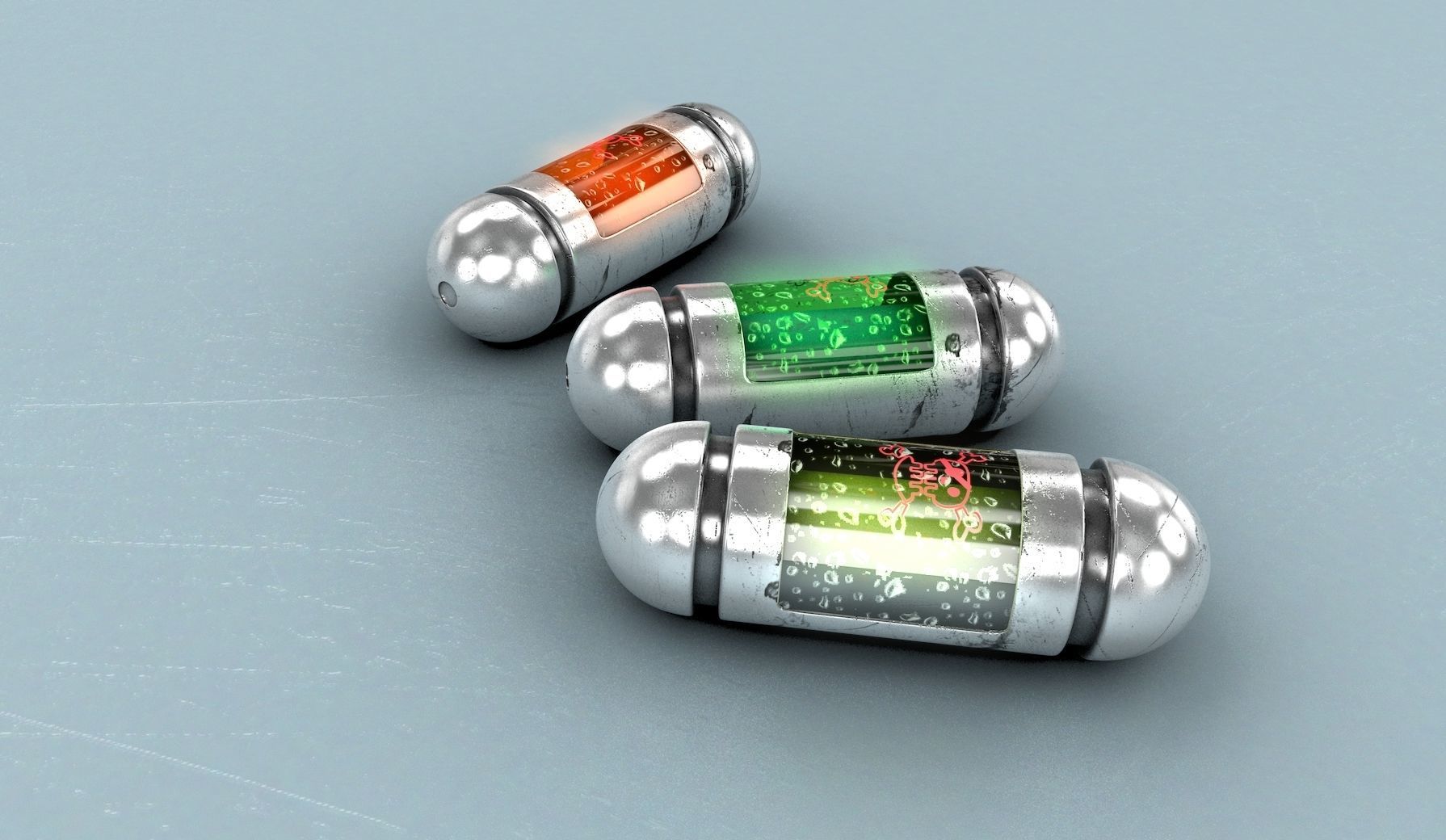 Capsule Sci-Fi 3D model | CGTrader