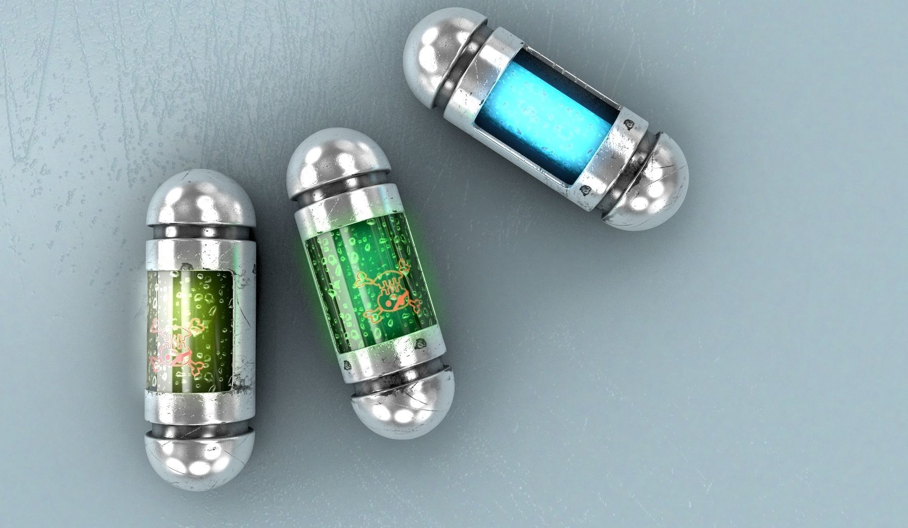 Capsule Sci-Fi 3D model | CGTrader