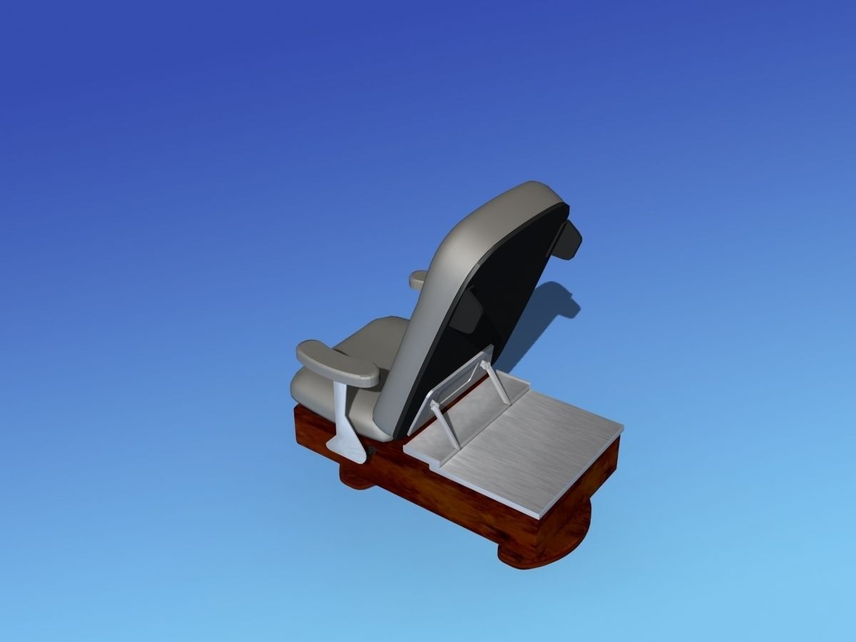 Medical Exam Chair 3D model rigged | CGTrader