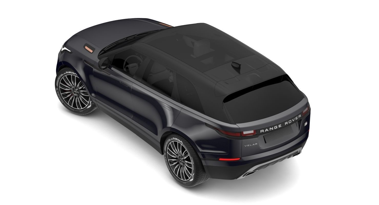 2018 Land Rover Range Rover Velar Narvik Black 3D model | CGTrader