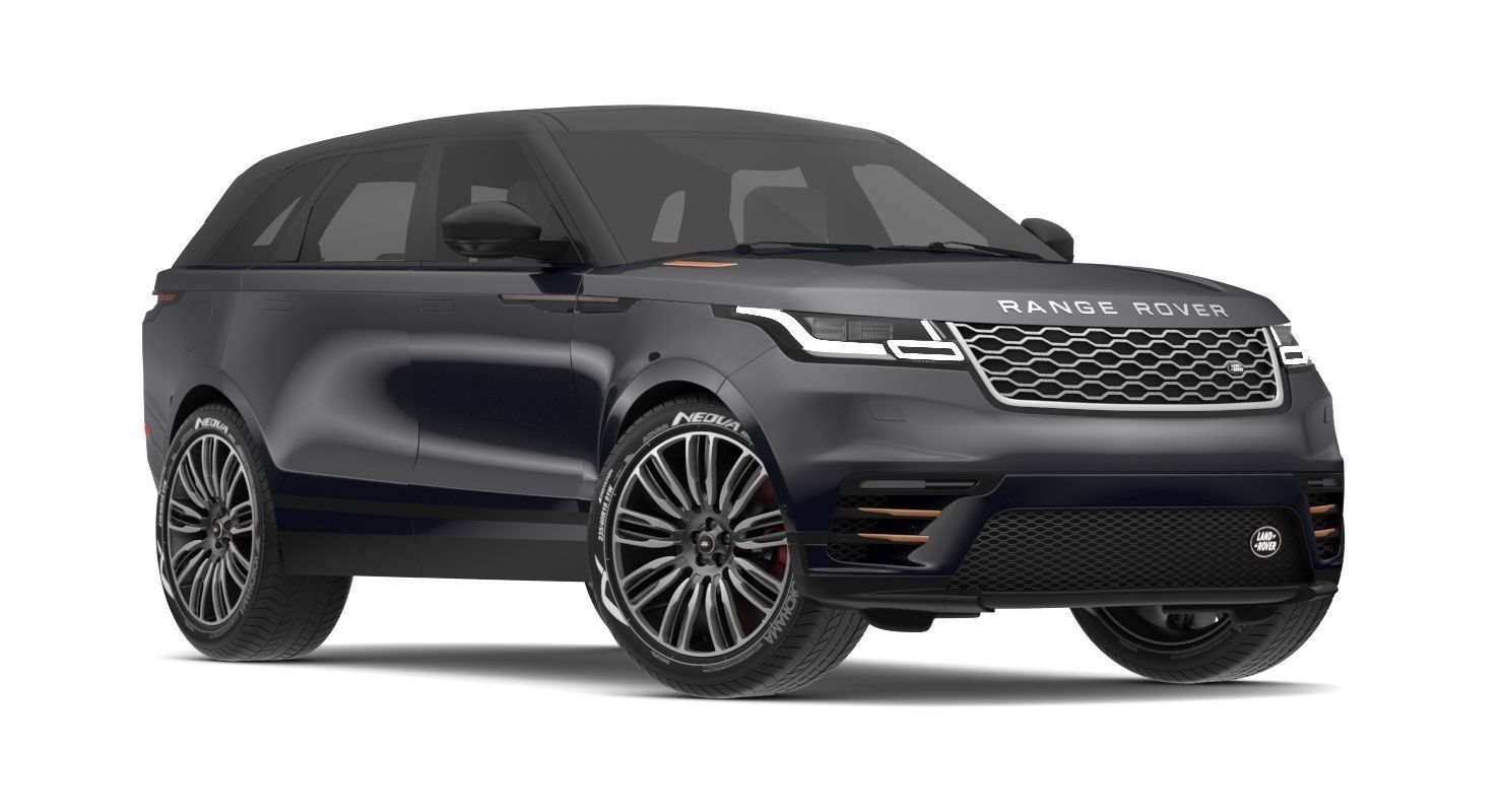 2018 Land Rover Range Rover Velar Narvik Black 3D model | CGTrader