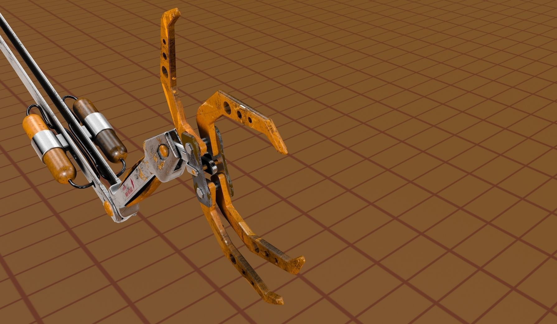 Claw Scifi Robot 3D model | CGTrader