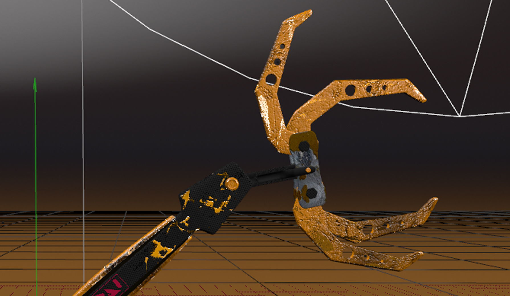 Claw Scifi Robot 3D model | CGTrader