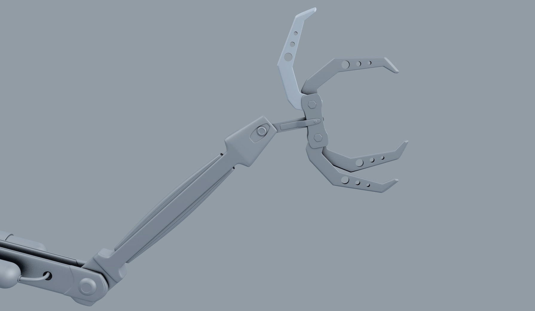 Claw Scifi Robot 3D model | CGTrader