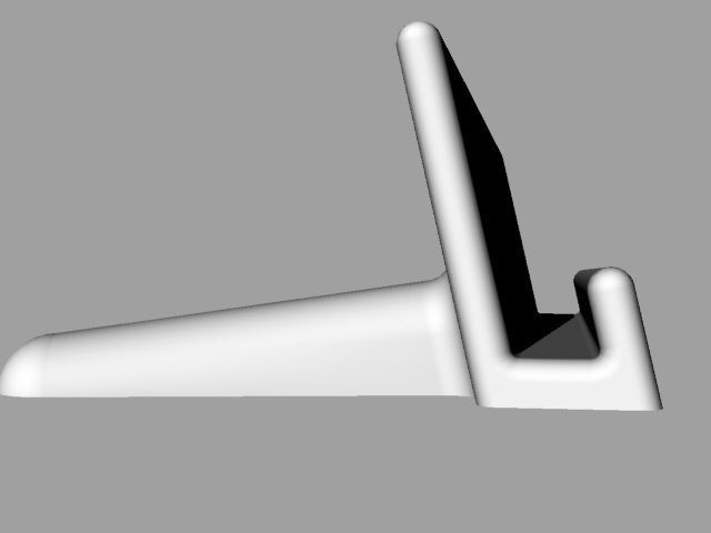Tablet support 3D model 3D printable | CGTrader