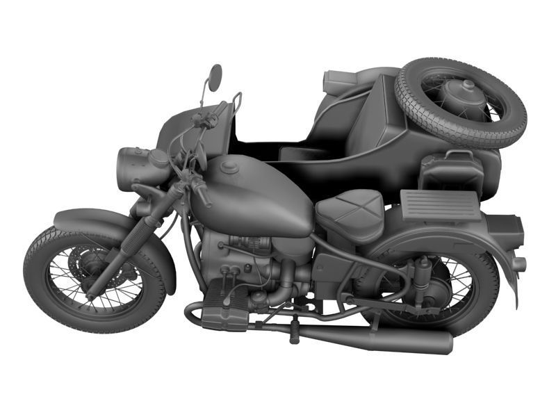 Ural M70 2014 3D model | CGTrader