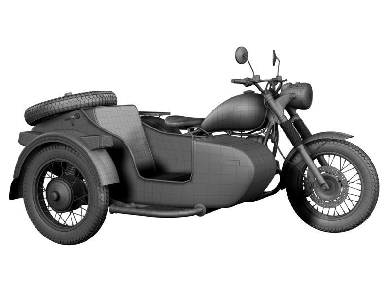 Ural M70 2014 3D model | CGTrader