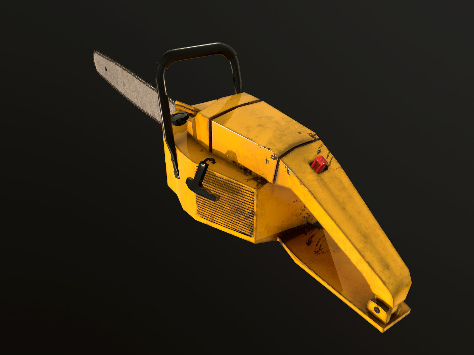 3D model Chainsaw lowpoly VR / AR / low-poly | CGTrader