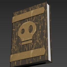 Skull Book Cartoon free VR / AR / low-poly 3D model | CGTrader