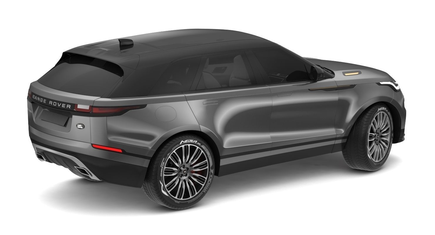 2018 Land Rover Range Rover Velar Corris Grey 3D model | CGTrader