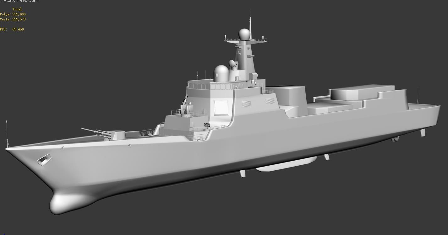 Warship 3D model | CGTrader
