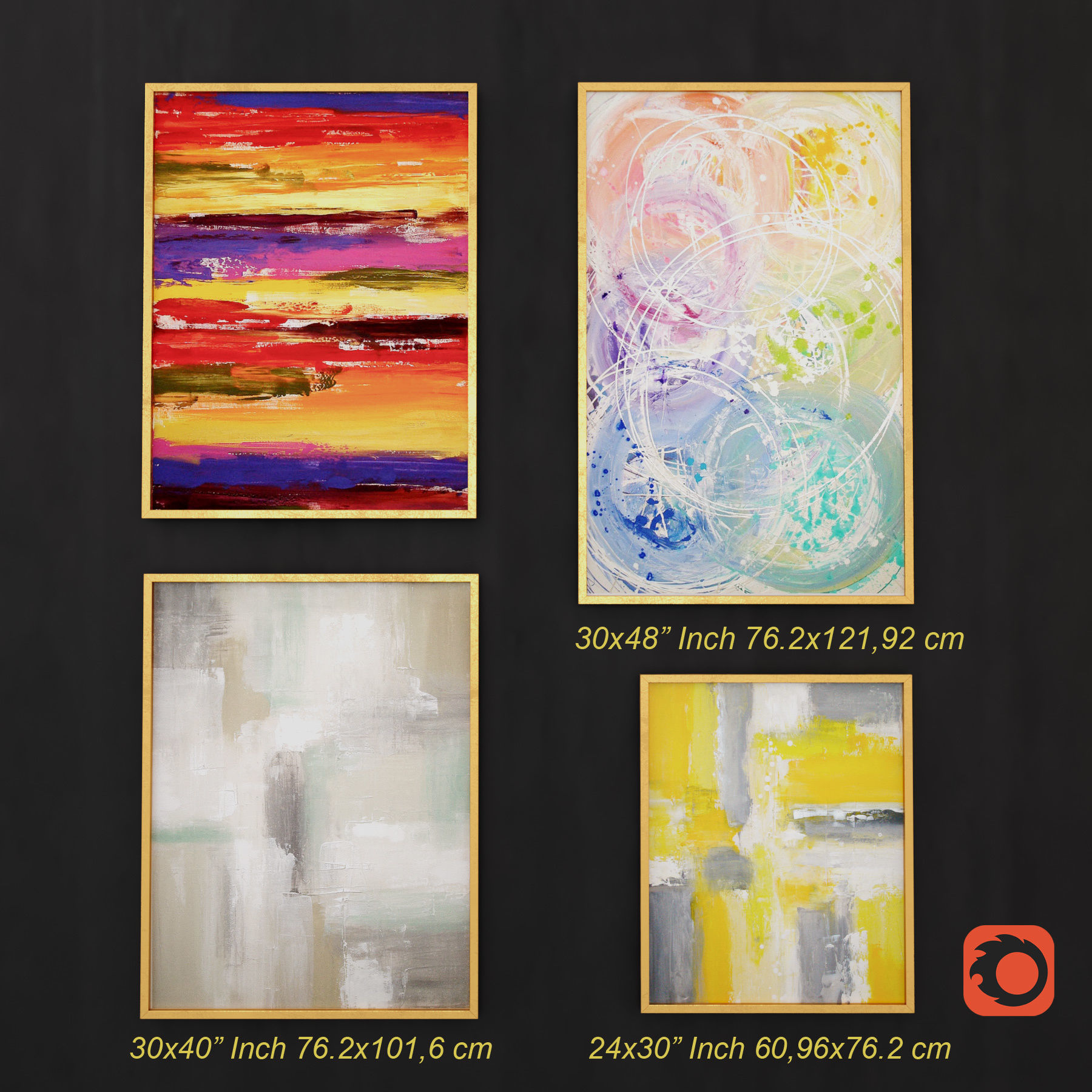 3D model Abstract Painting 002 | CGTrader