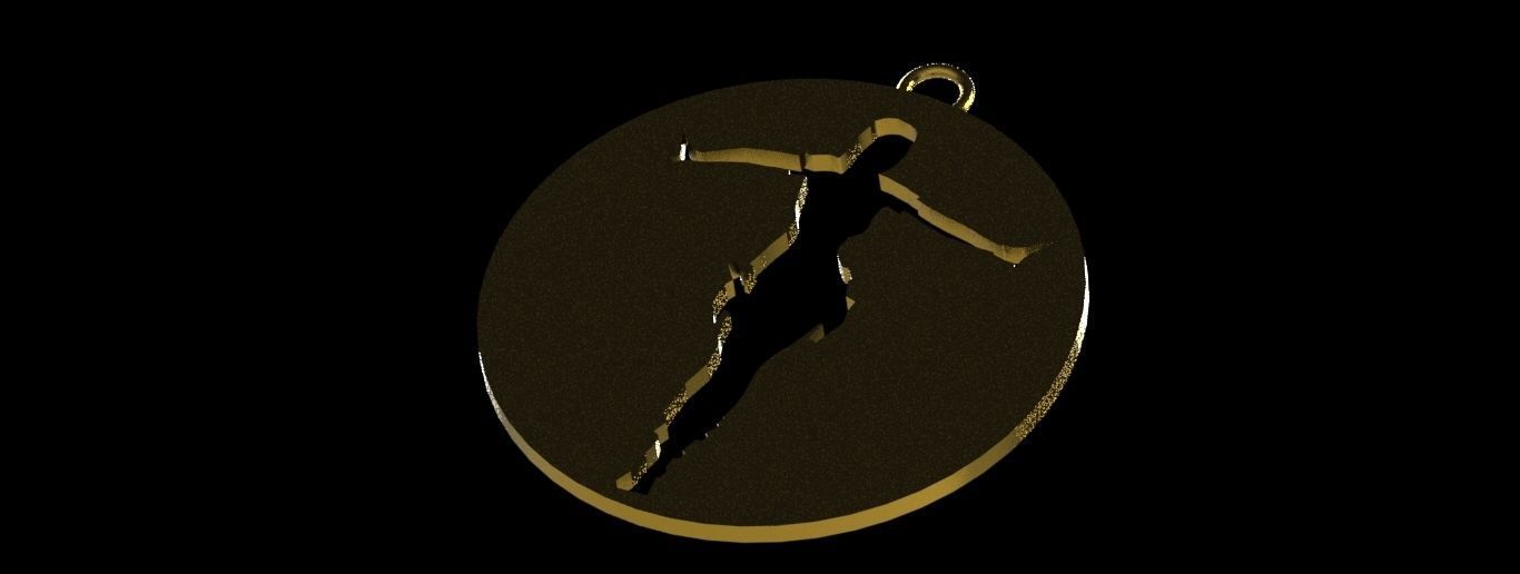 Tomb raider keychain 3D model 3D printable | CGTrader