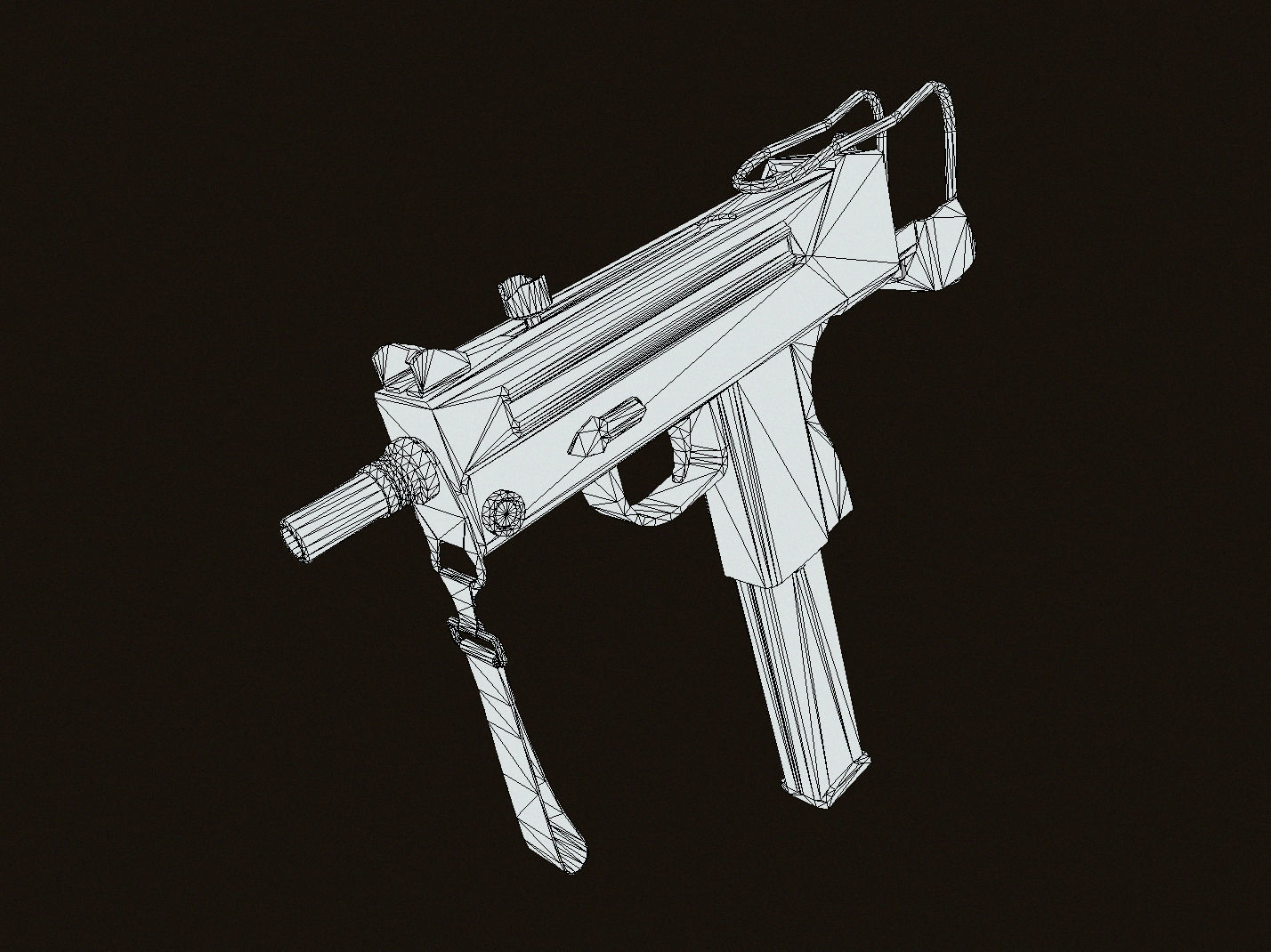 3D model MAC - 11 VR / AR / low-poly | CGTrader