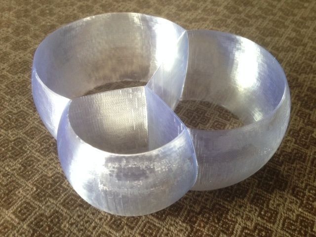 Triple Bubble model free 3D model 3D printable | CGTrader