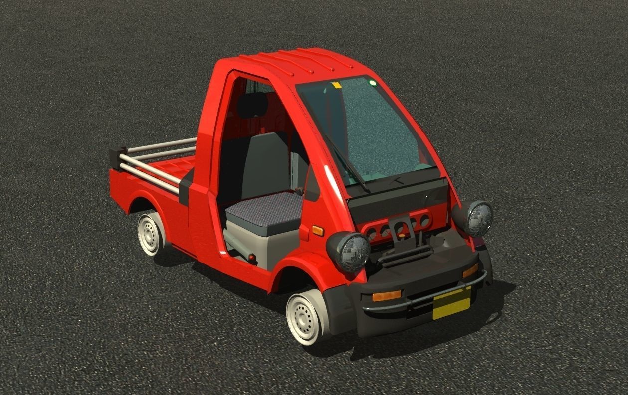 small car 3Way Luggage carrier update model 3D model | CGTrader