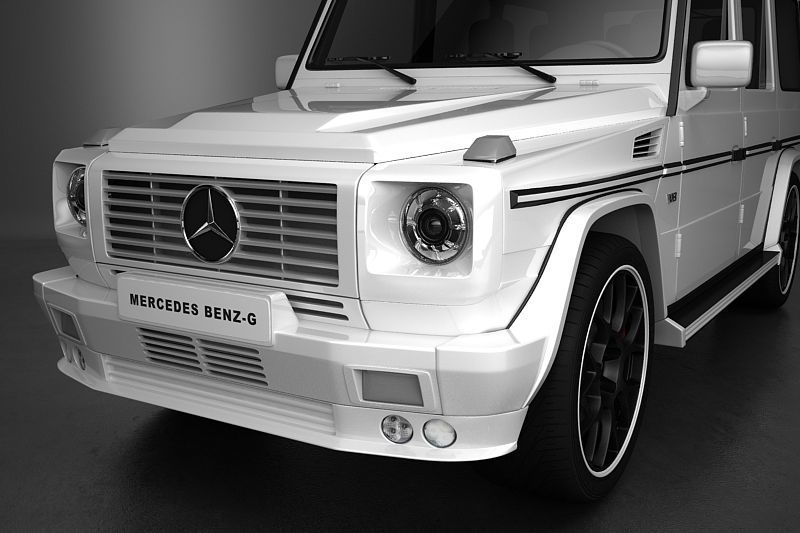 Mercedes Benz G5 3D model | CGTrader