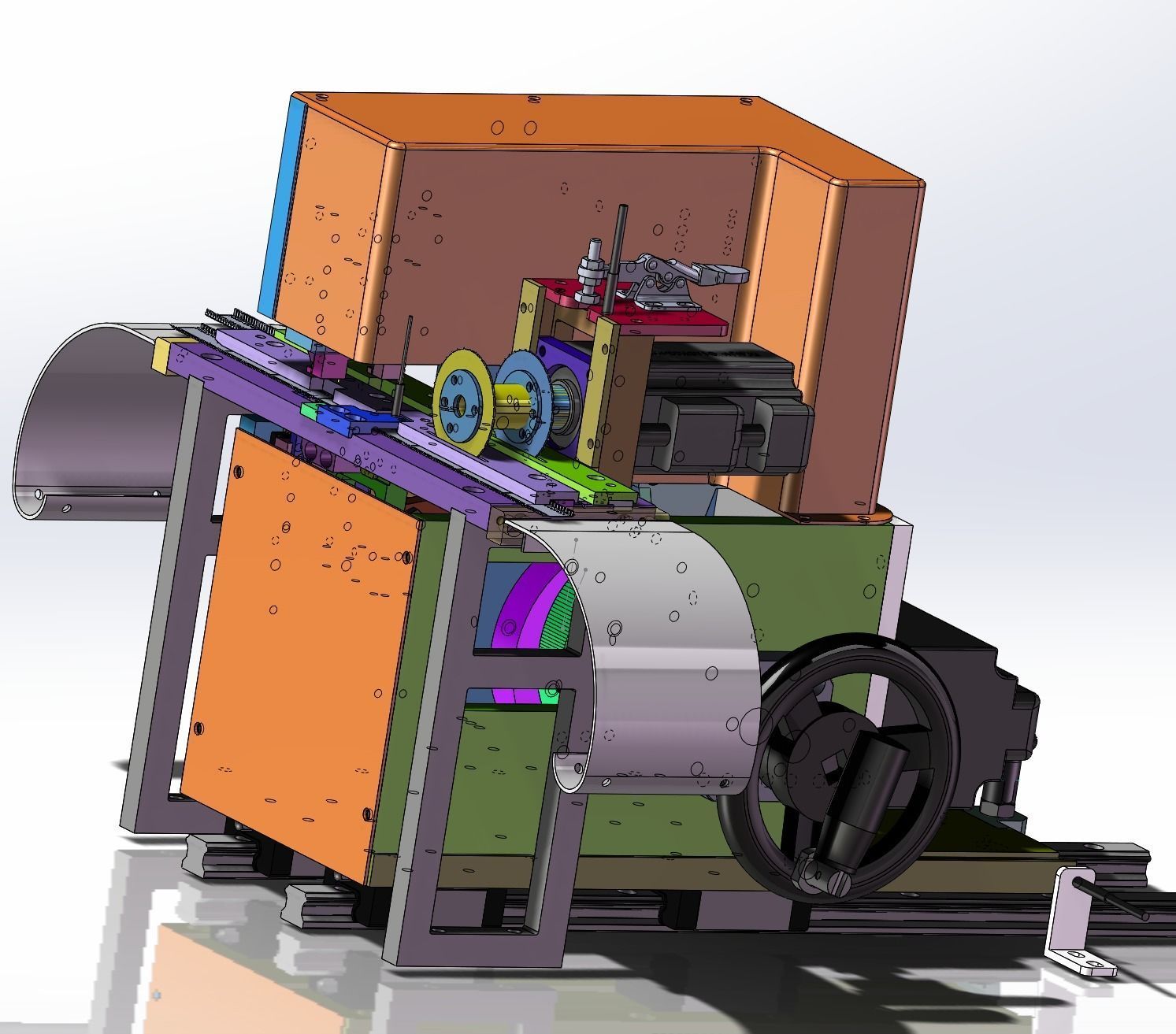 CAM bending machine 3D model | CGTrader