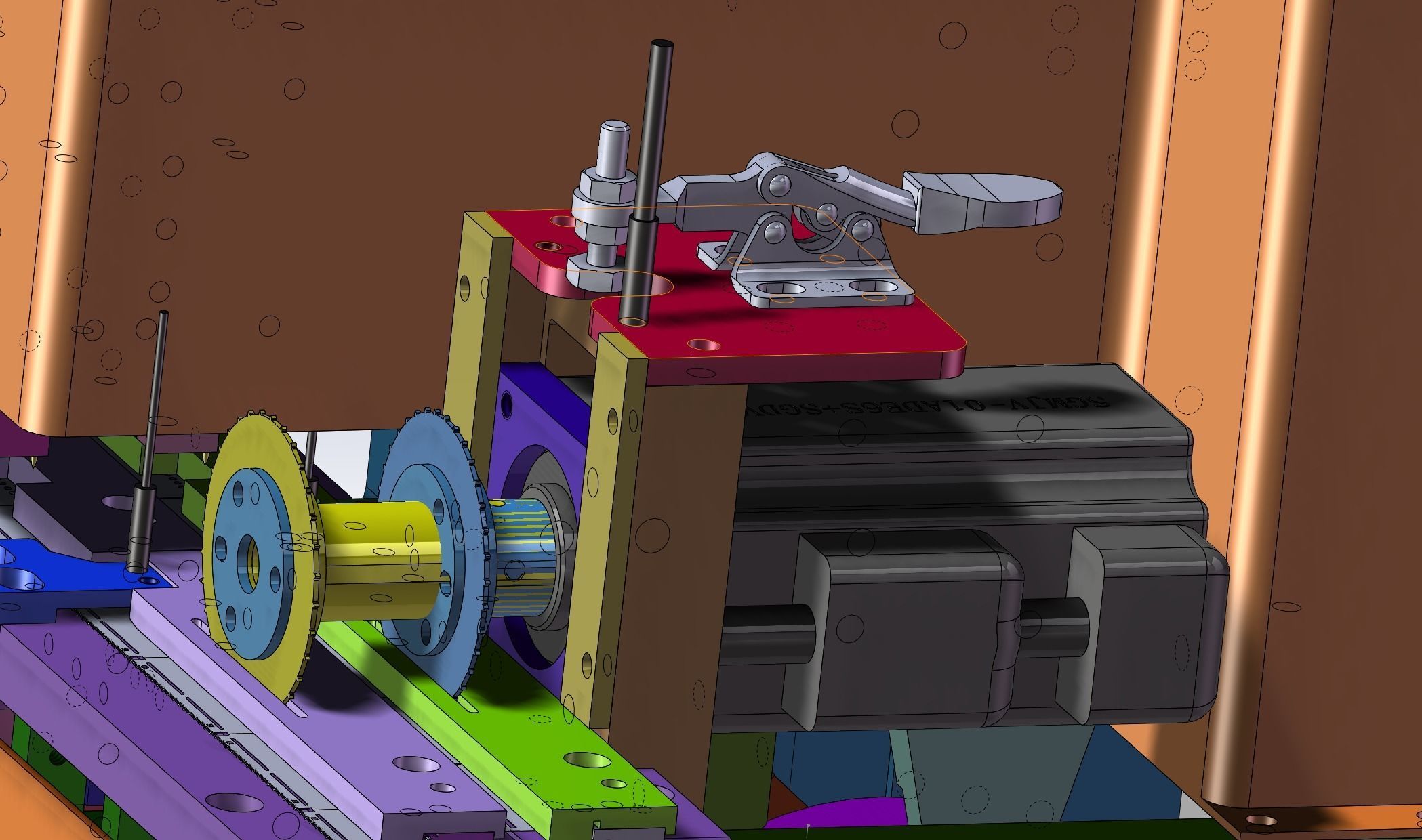 CAM bending machine 3D model | CGTrader